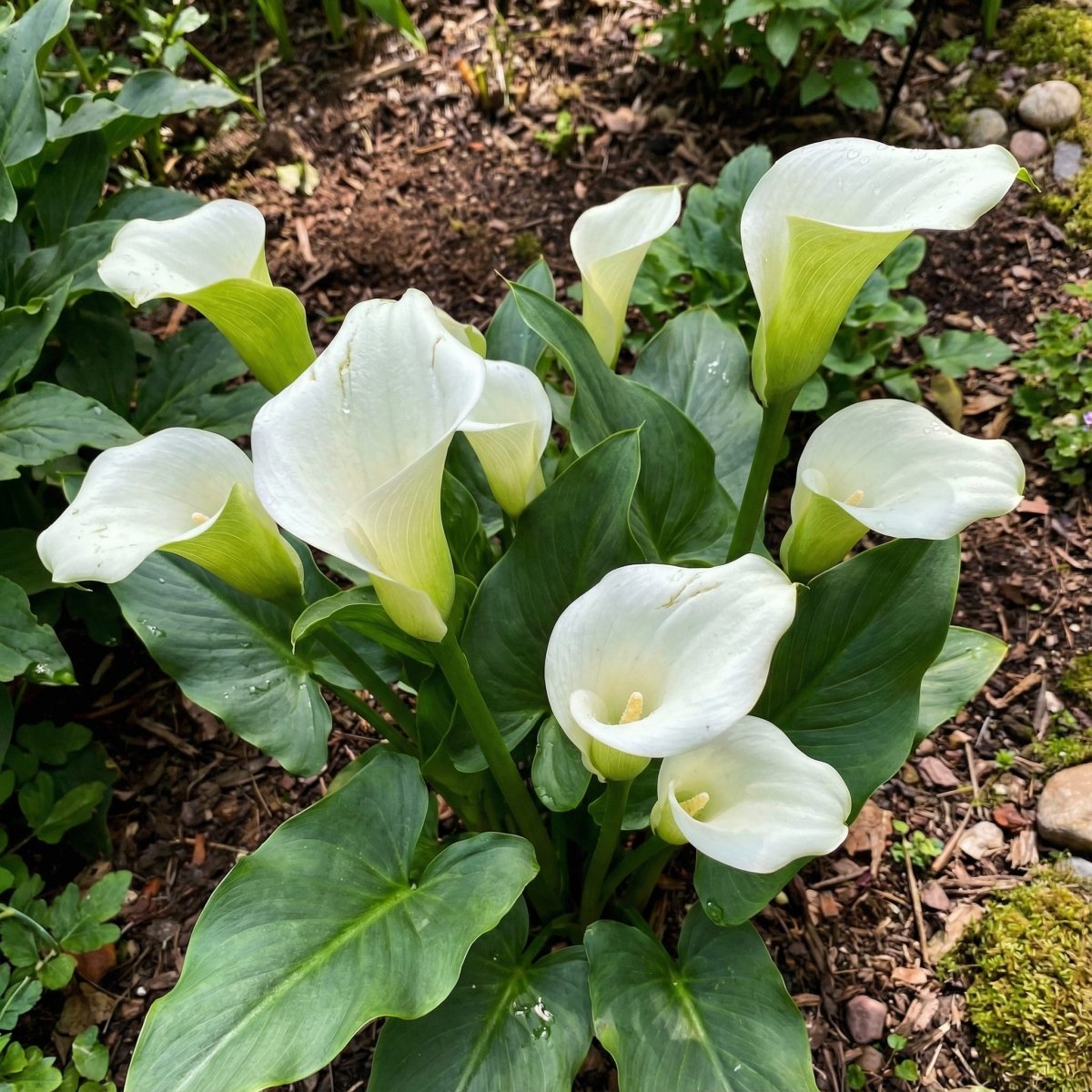 Calla Lily 'Crystal Blush' (Zantedeschia) – White Turning Pink – UK ...