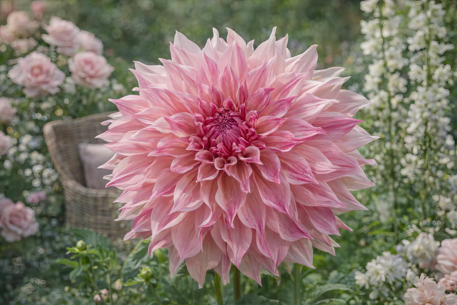 Dahlia 'Fairway Spur' (Dinnerplate Dahlia) - Harding & Bloom